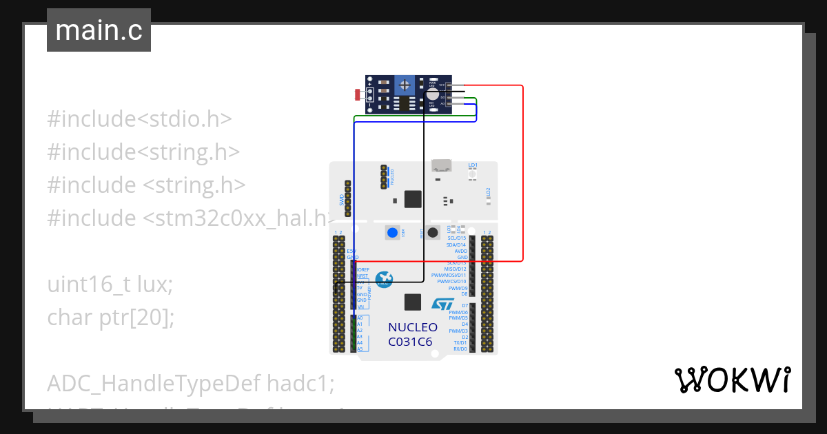 ADC - Wokwi ESP32, STM32, Arduino Simulator