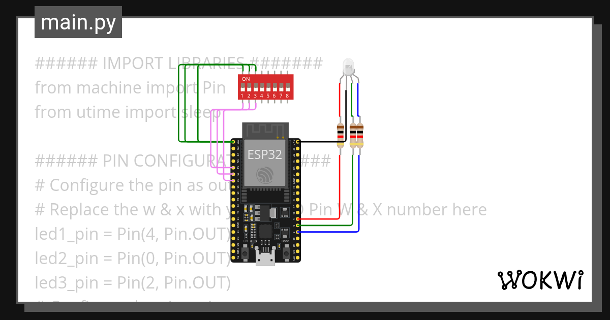 Wokwi - Online ESP32, STM32, Arduino Simulator
