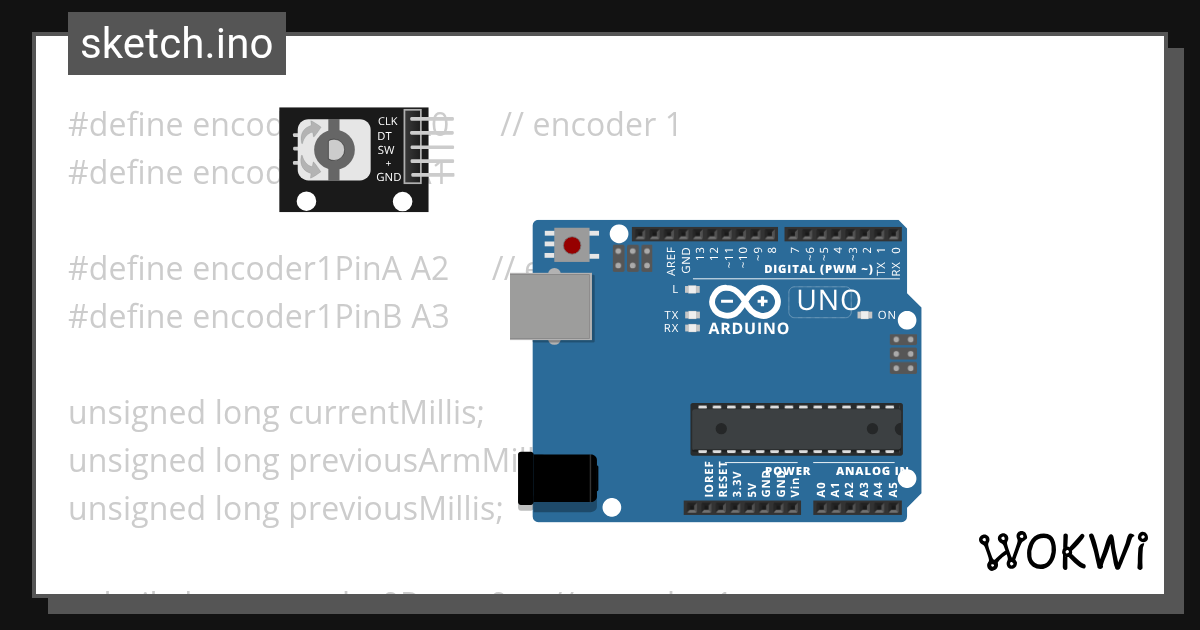 AGV robot Control - Wokwi ESP32, STM32, Arduino Simulator
