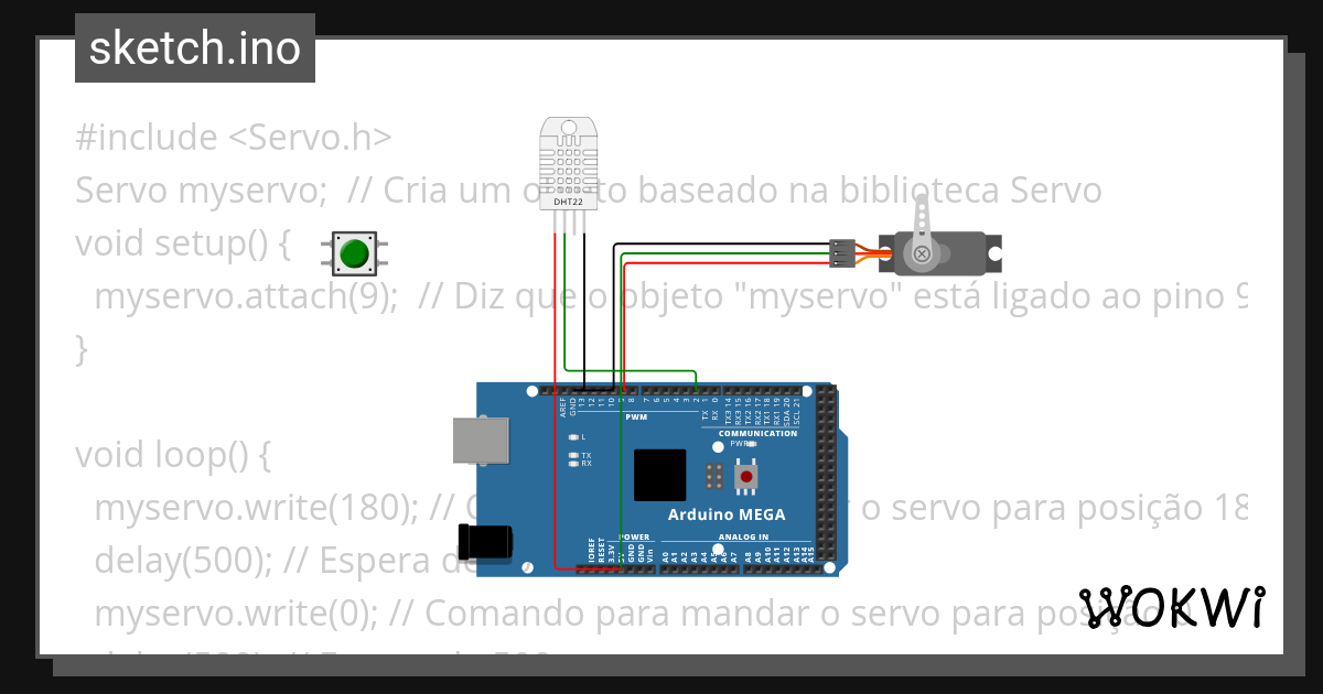 Projeto Da Agua Wokwi Esp32 Stm32 Arduino Simulator