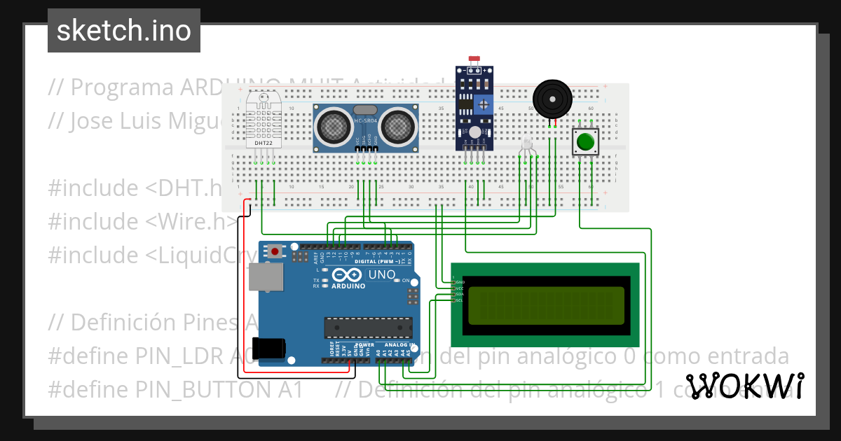 Actividad 1 - Wokwi ESP32, STM32, Arduino Simulator
