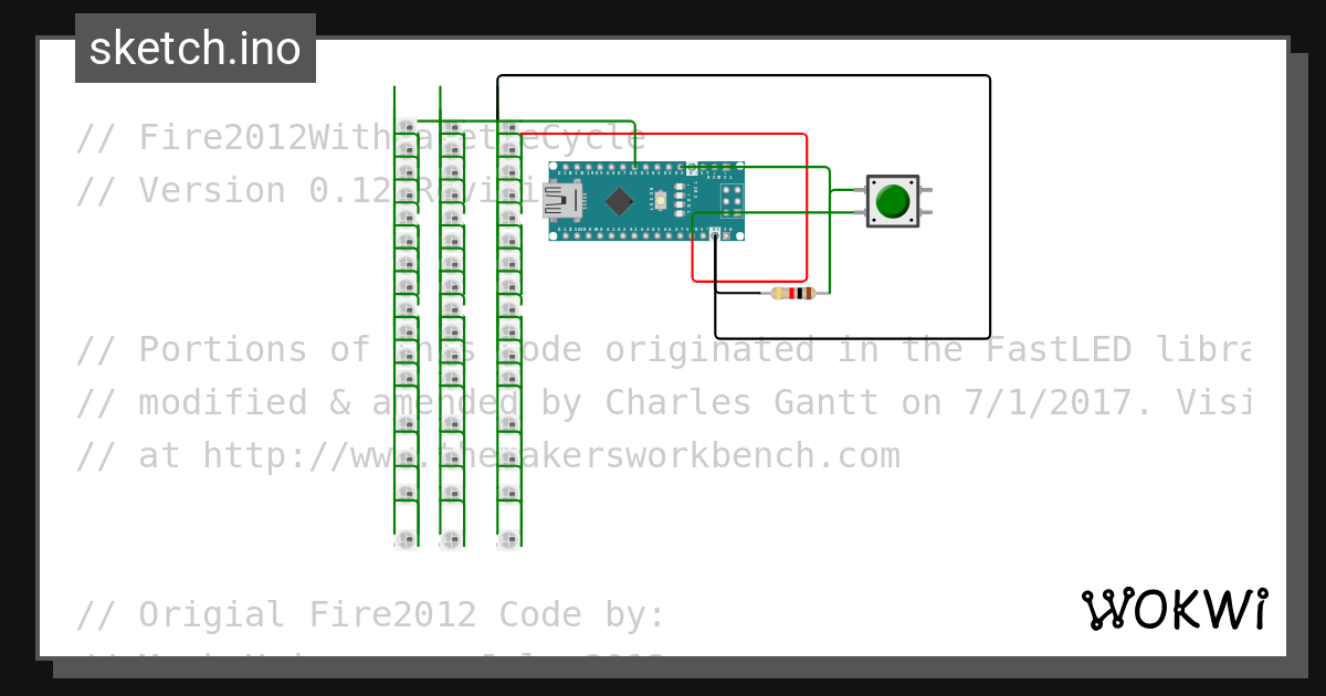 Lampa Wokwi Esp32 Stm32 Arduino Simulator 