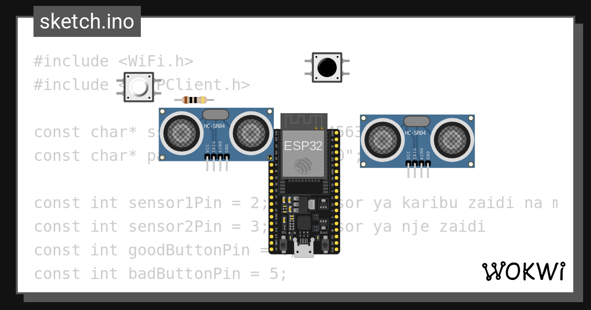 Toilet Management Wokwi Esp32 Stm32 Arduino Simulator
