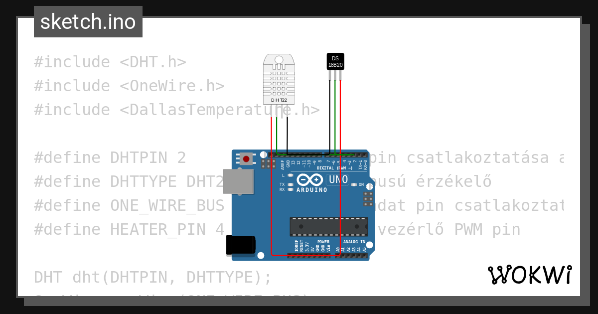 Dew Heater V1 Wokwi Esp32 Stm32 Arduino Simulator 