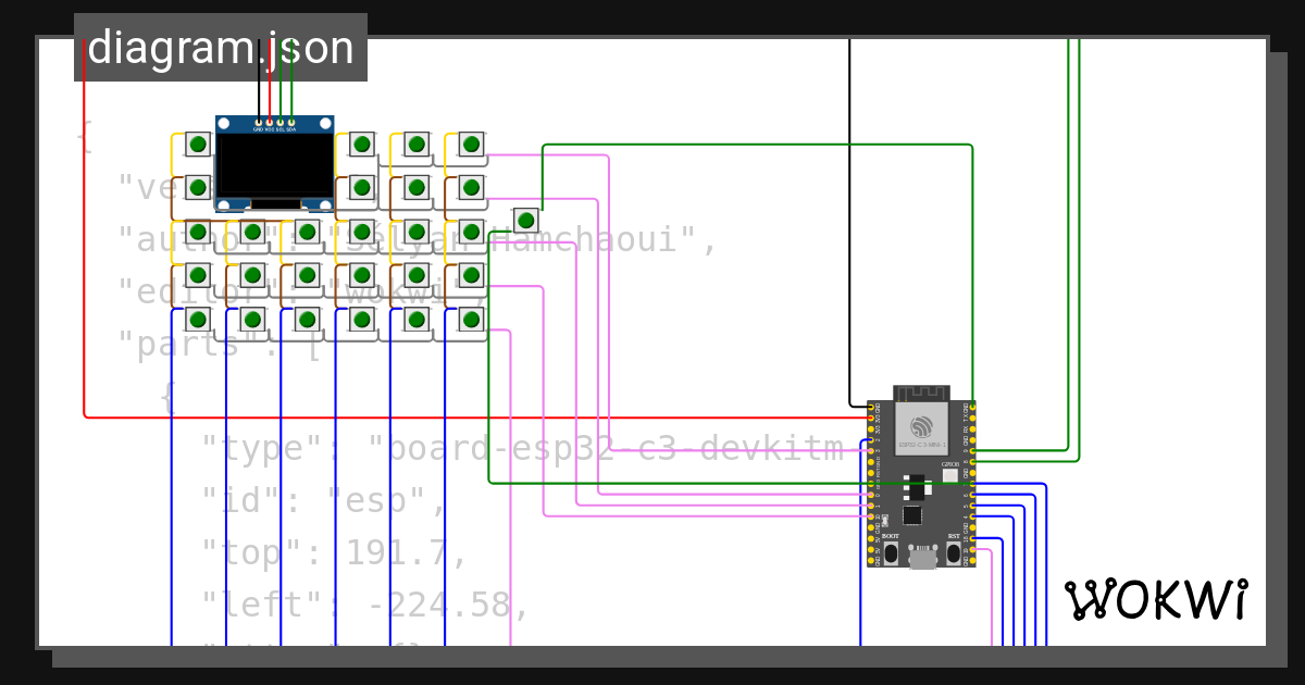 Keypad Wokwi Esp32 Stm32 Arduino Simulator 3254