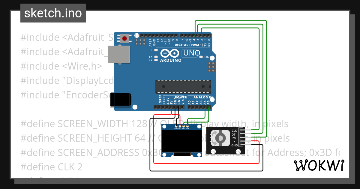 LCD_MENU - Wokwi ESP32, STM32, Arduino Simulator