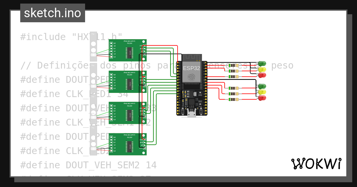 Blu3048 Semáforo Copy Wokwi Esp32 Stm32 Arduino Simulator 9498