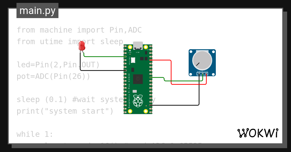 Adc Intro Wokwi Esp32 Stm32 Arduino Simulator