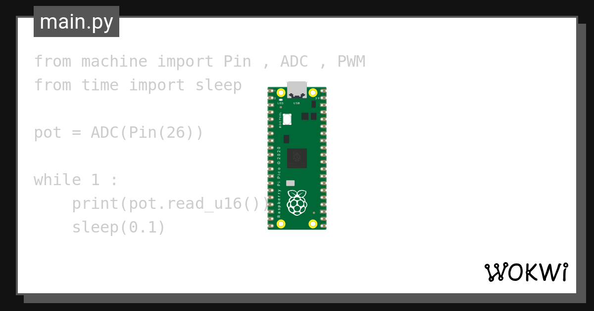 Analog Input Wokwi Esp32 Stm32 Arduino Simulator 2811