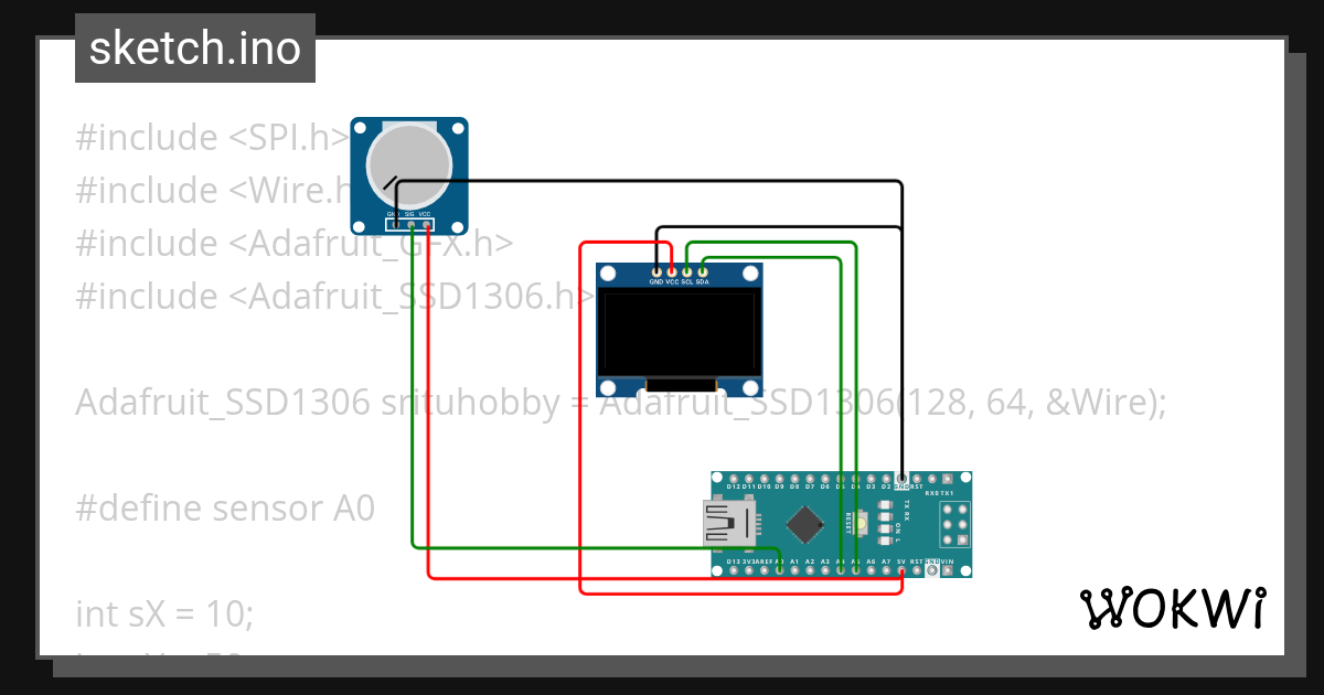 GANTI SLIDE - Wokwi ESP32, STM32, Arduino Simulator
