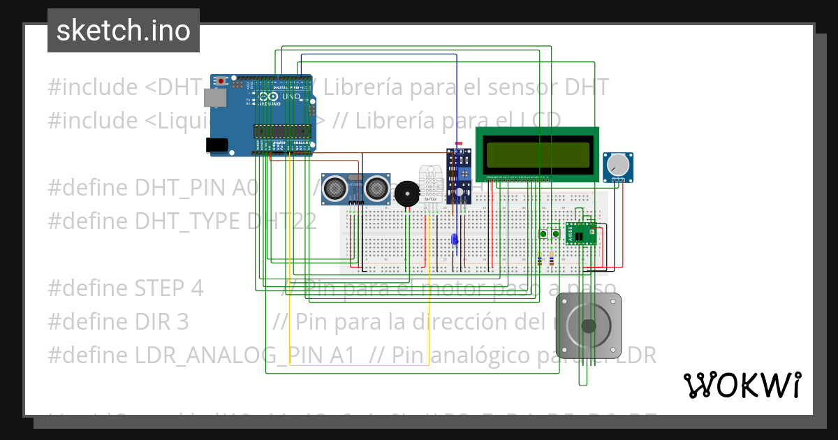 Proyecto HARDWARE ARDUINO - Wokwi ESP32, STM32, Arduino Simulator