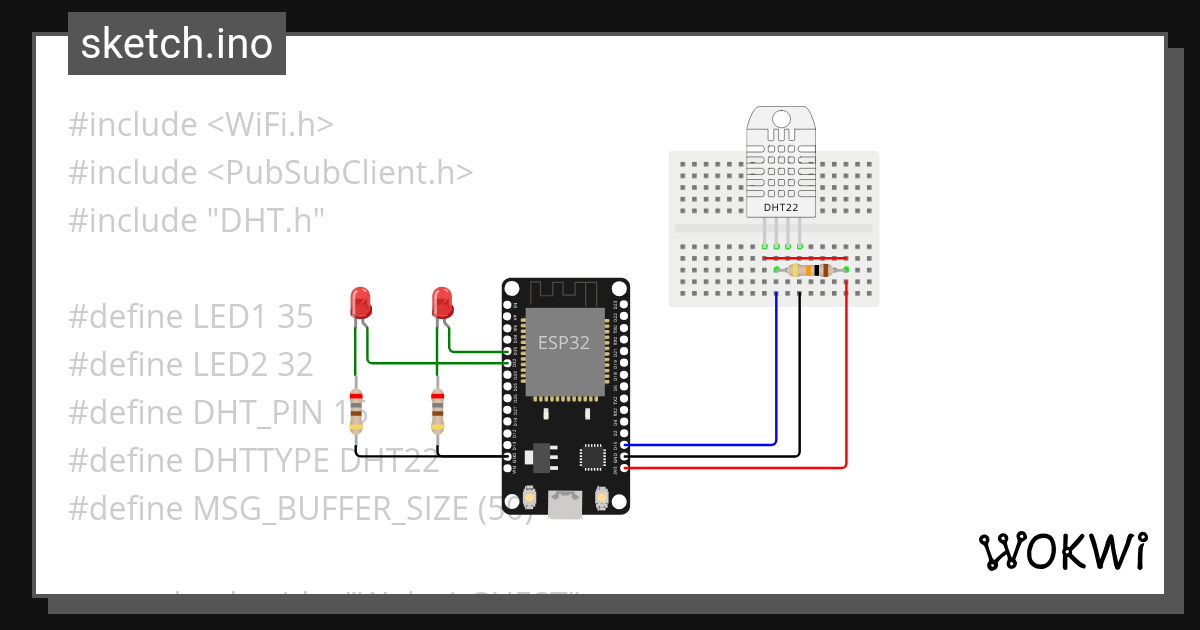 MQTT Thiago Maia - Wokwi ESP32, STM32, Arduino Simulator