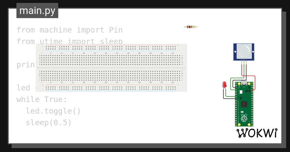 Blink With Micropython Copy Wokwi Esp32 Stm32 Arduino Simulator