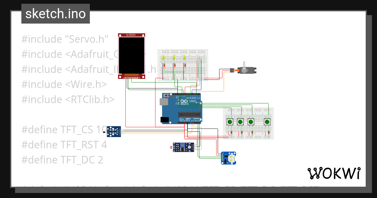 test Opdracht 14: Basic Home Automation Copy - Wokwi ESP32, STM32 ...