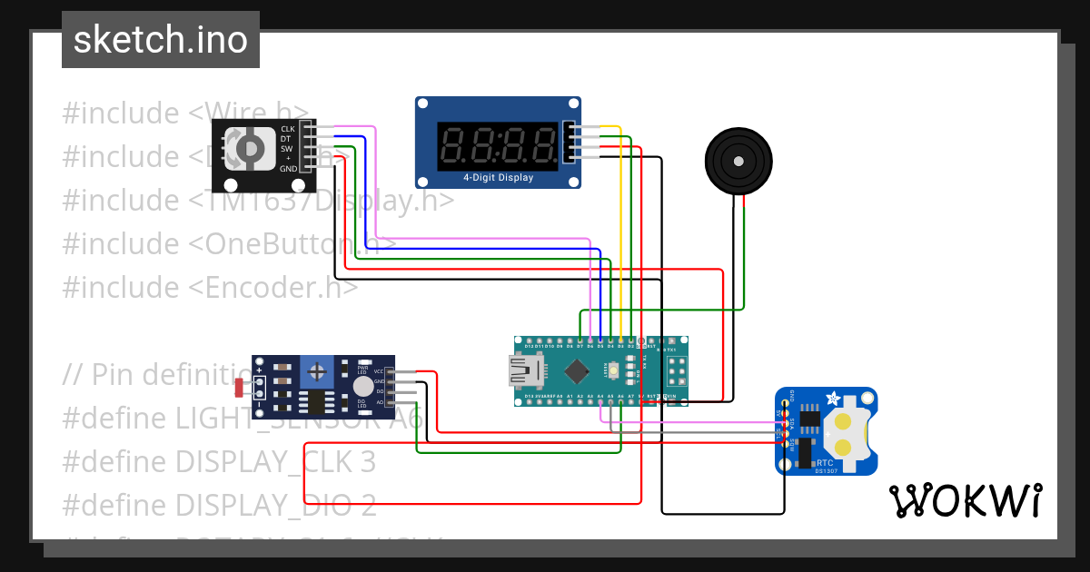 alarm unkown clock pls help fix - Wokwi ESP32, STM32, Arduino Simulator