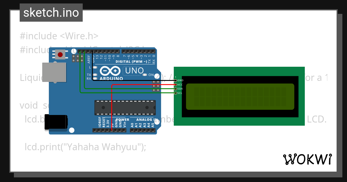 Running Text - Wokwi ESP32, STM32, Arduino Simulator