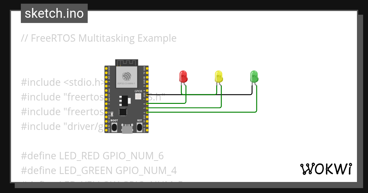 Wokwi - Online ESP32, STM32, Arduino Simulator
