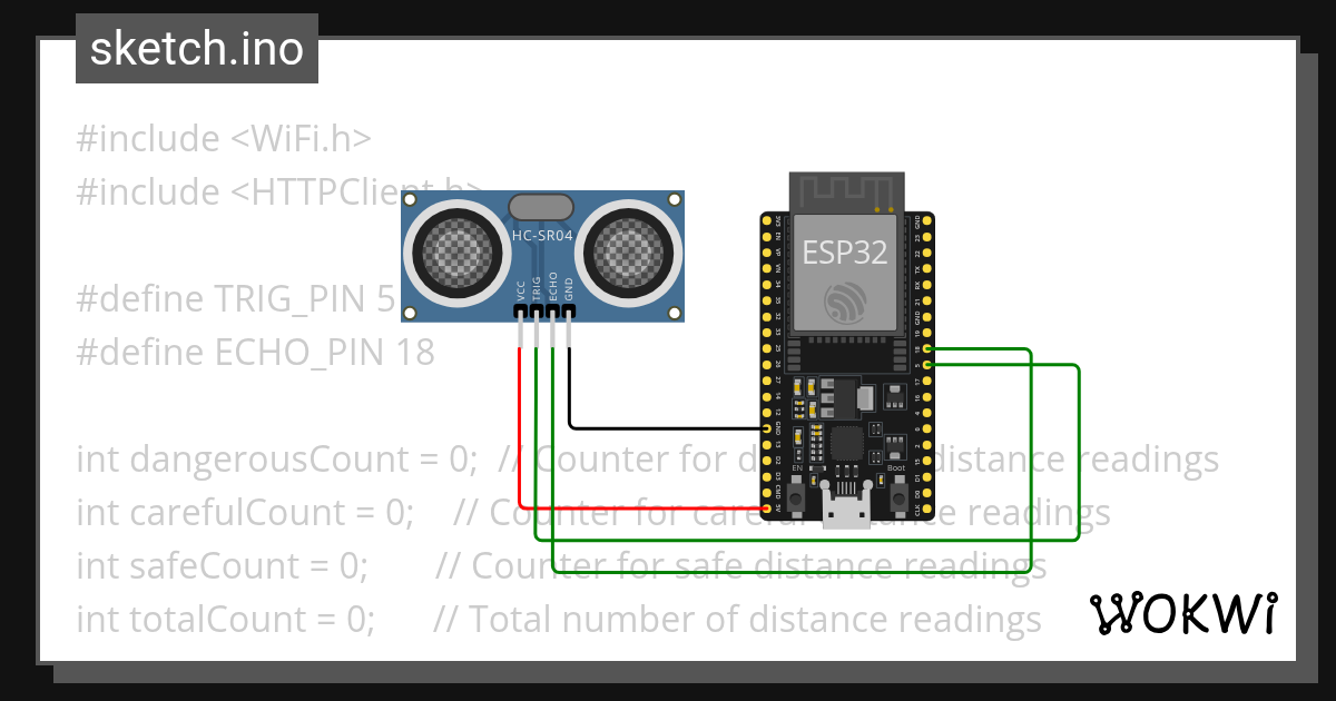 mini project - Wokwi ESP32, STM32, Arduino Simulator