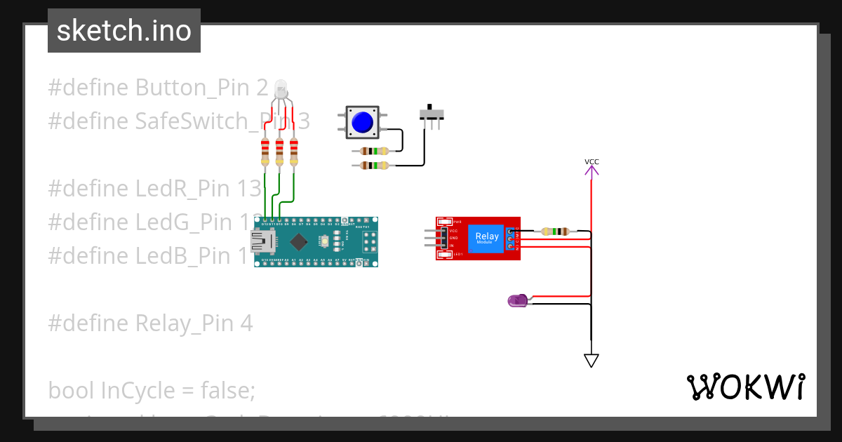 Nano - Wokwi ESP32, STM32, Arduino Simulator