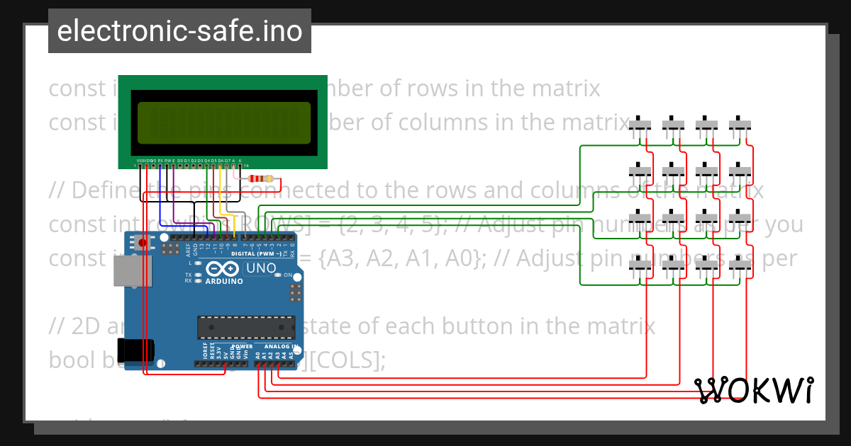 switch_pad_lcd.ino - Wokwi ESP32, STM32, Arduino Simulator