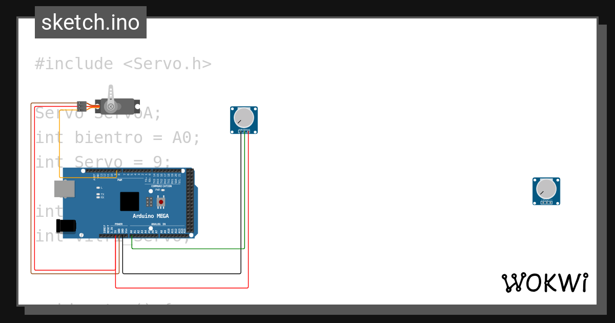 Dk Servo Bằng Biến Trở Wokwi Esp32 Stm32 Arduino Simulator 6140