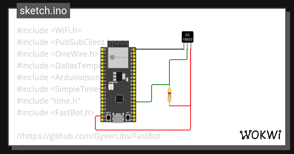 Lab4_1 - Wokwi ESP32, STM32, Arduino Simulator