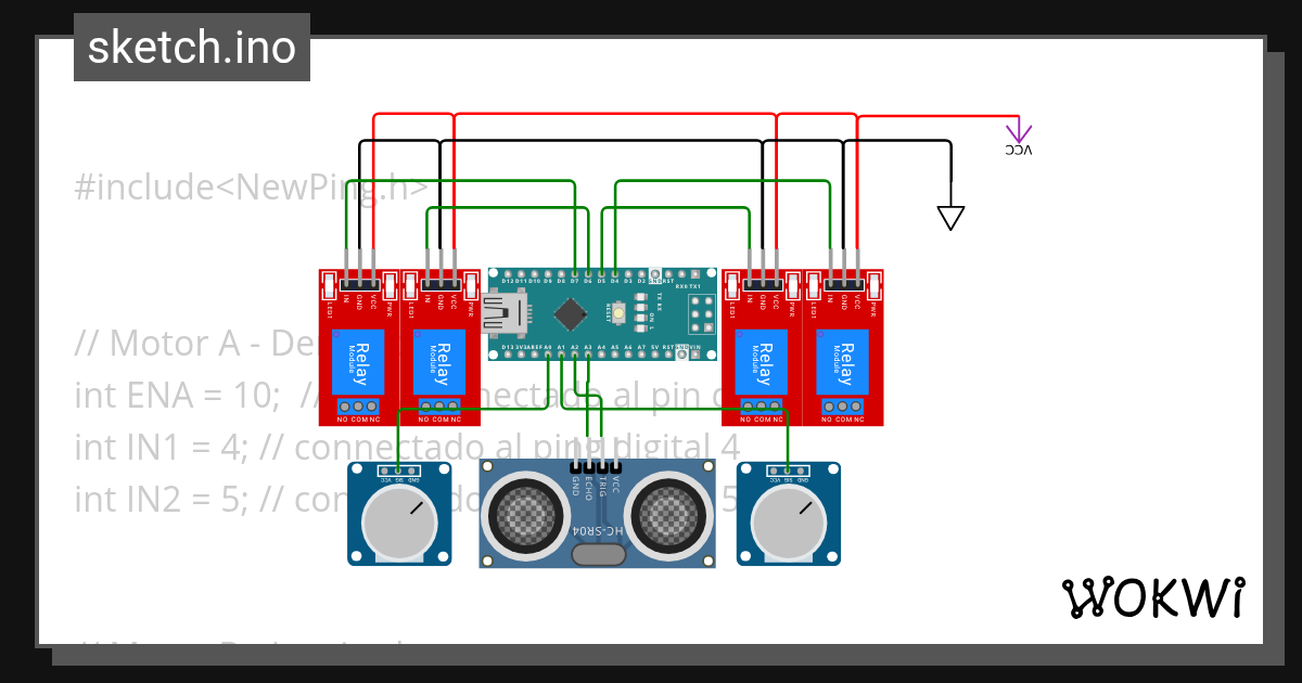 carro seguidor de linea darien y frankelmy - Wokwi ESP32, STM32, Arduino Simulator