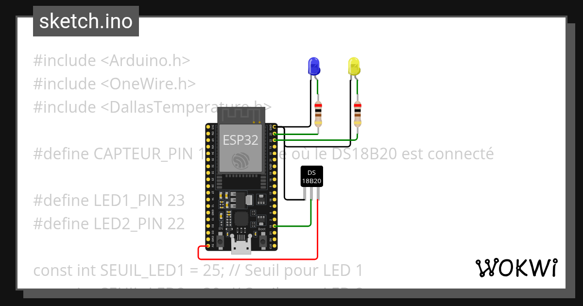 Tp2 Ex2 Wokwi Esp32 Stm32 Arduino Simulator 