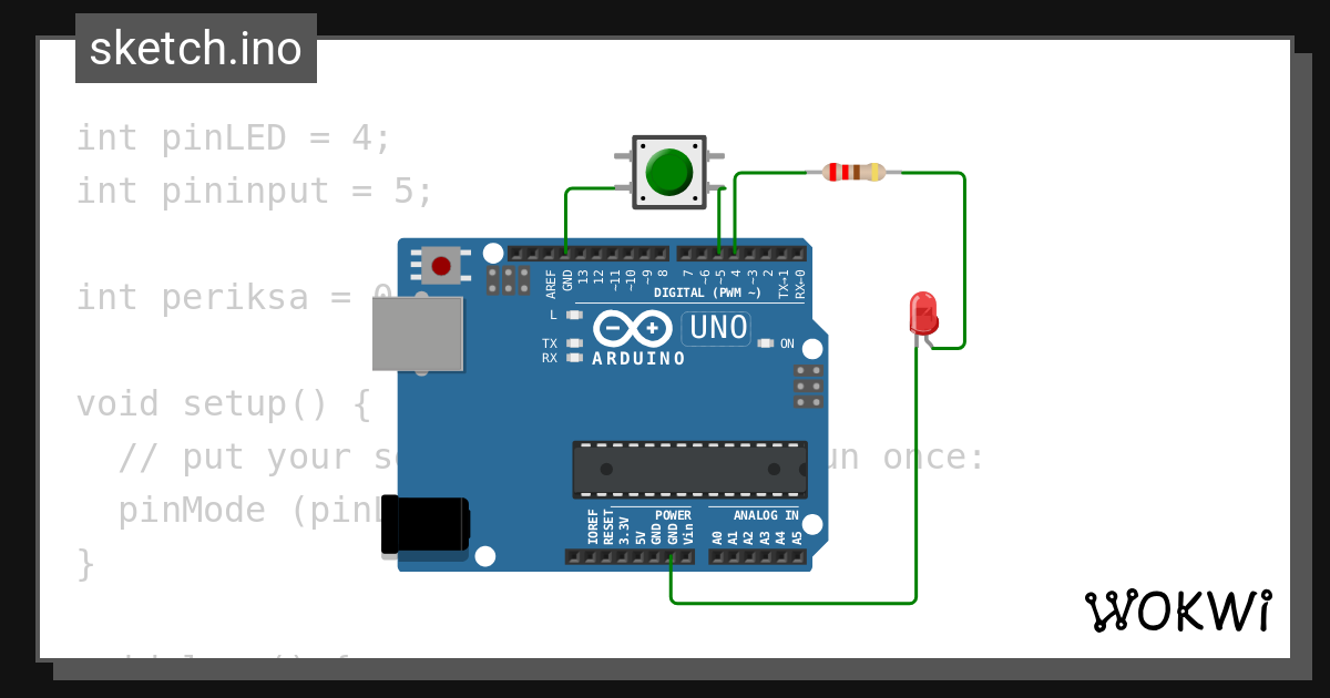 Blinkingled Wokwi Esp32 Stm32 Arduino Simulator