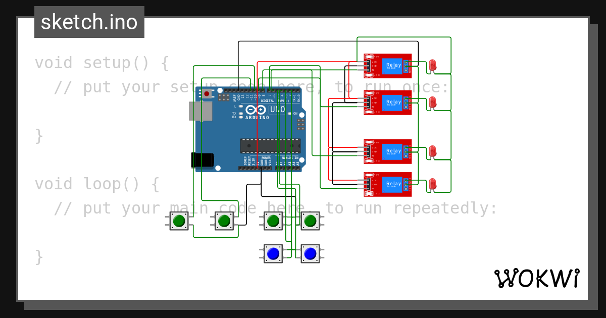 Dust Collector Wokwi Esp32 Stm32 Arduino Simulator
