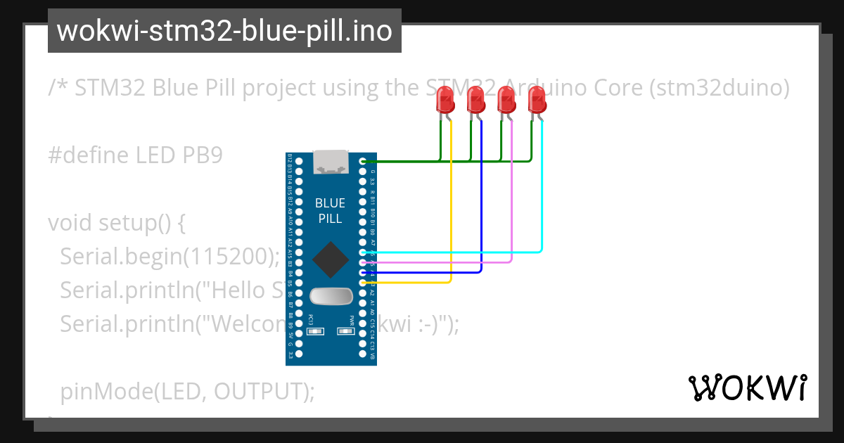 Wokwi - Online ESP32, STM32, Arduino Simulator