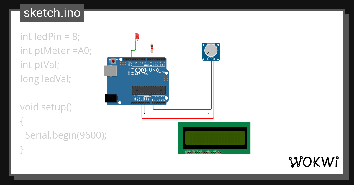 led blinking - Wokwi ESP32, STM32, Arduino Simulator