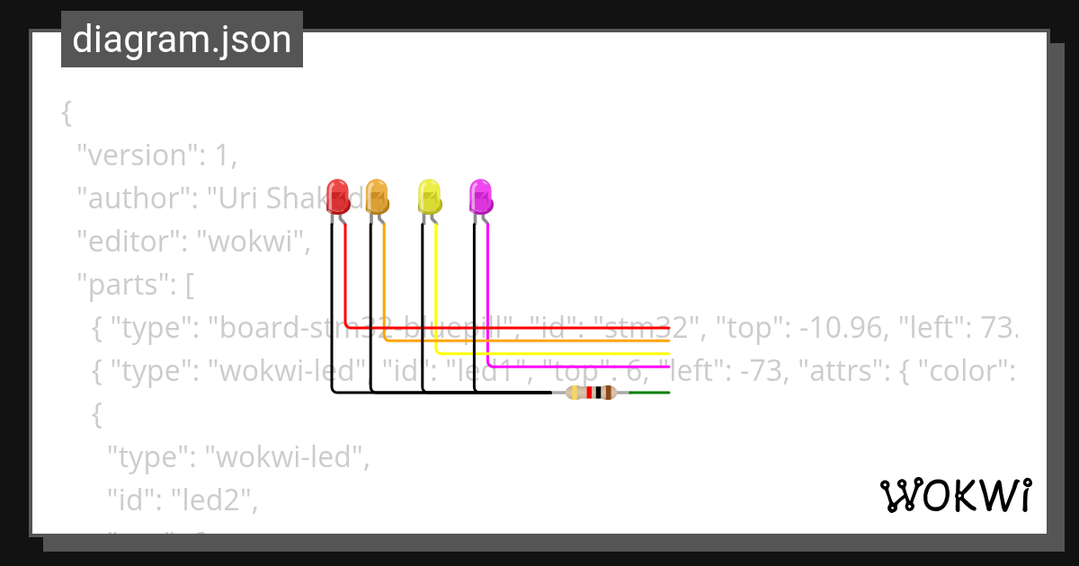 Wokwi - Online ESP32, STM32, Arduino Simulator