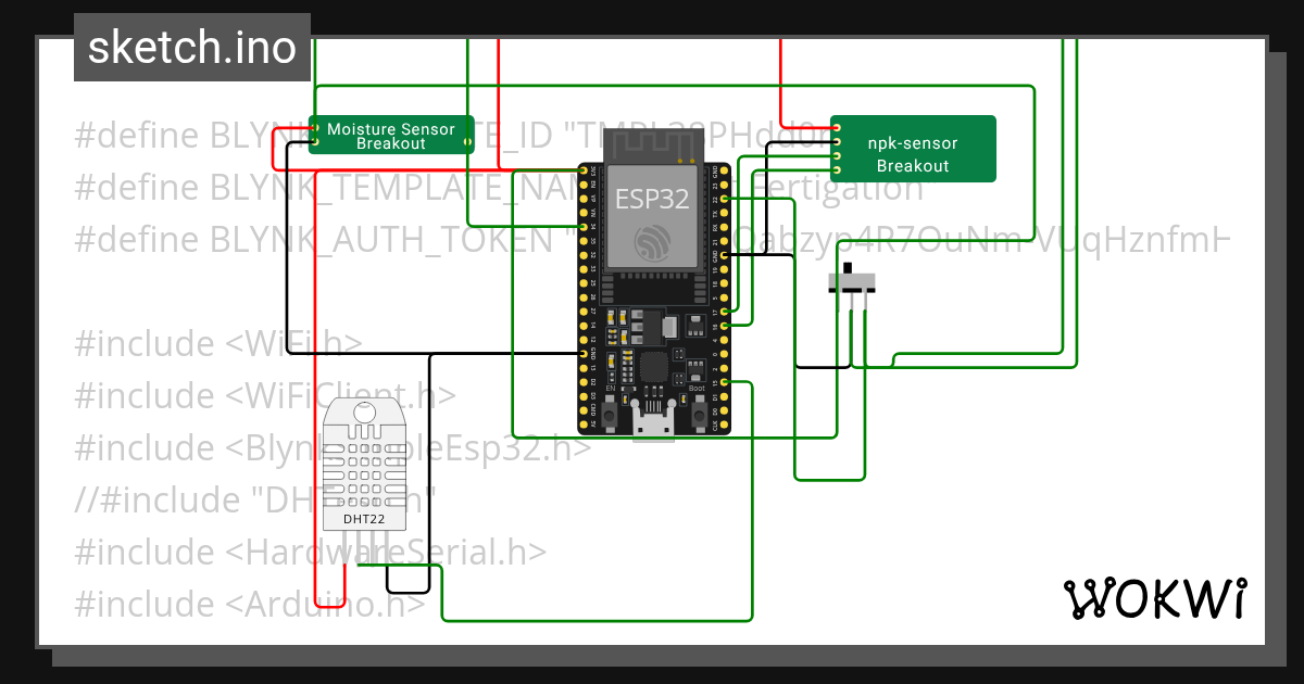 Fertigation Project - Wokwi ESP32, STM32, Arduino Simulator