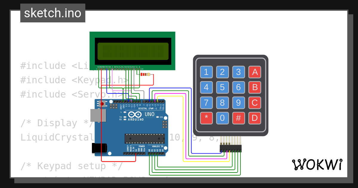 孙世雄期末作业 Wokwi Esp32 Stm32 Arduino Simulator