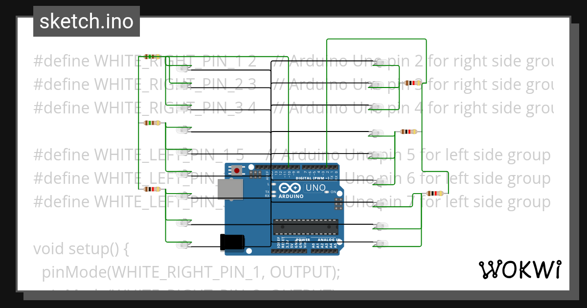 SMD LED -DRL-WHITE Copy - Wokwi ESP32, STM32, Arduino Simulator