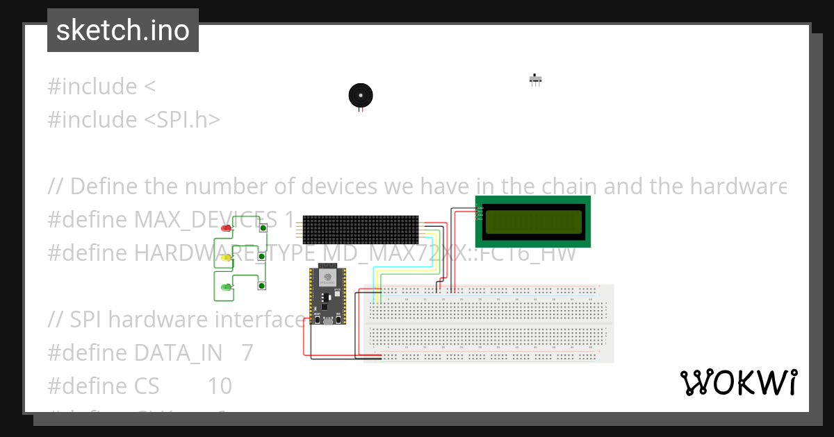 Elec Busy board - Wokwi ESP32, STM32, Arduino Simulator