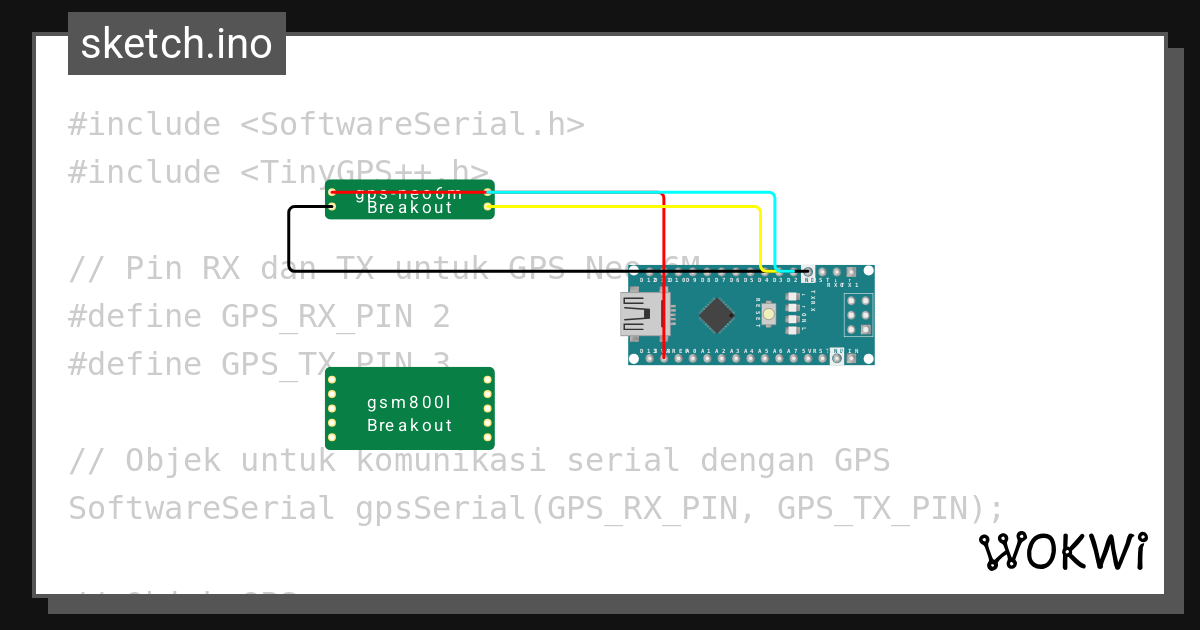 Gps Wokwi Arduino Uno Wokwi Esp32 Stm32 Arduino Simulator