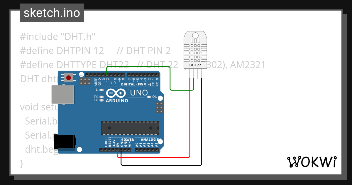 Monitoring Suhu Wokwi Esp32 Stm32 Arduino Simulator 