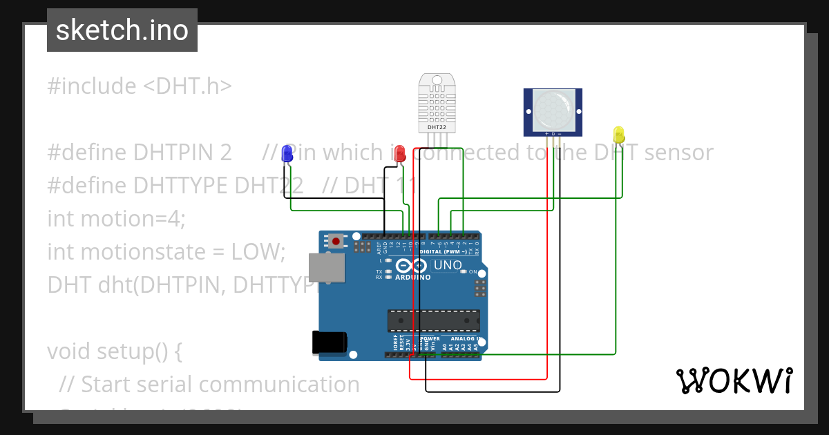 Home Automation Wokwi Esp32 Stm32 Arduino Simulator 9851