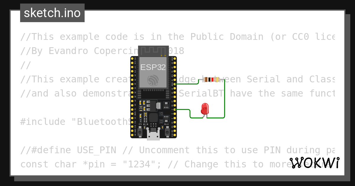 Bluetoothconnect Wokwi Esp32 Stm32 Arduino Simulator 2660