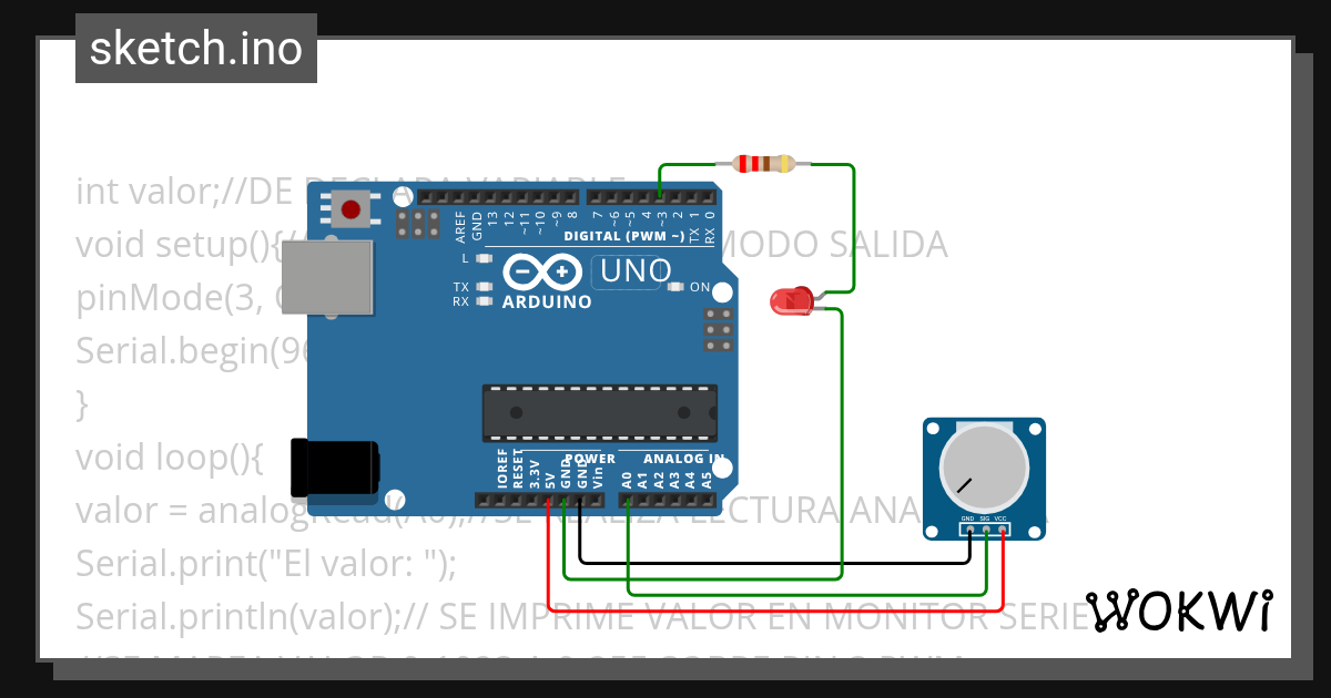 led pwm - Wokwi ESP32, STM32, Arduino Simulator