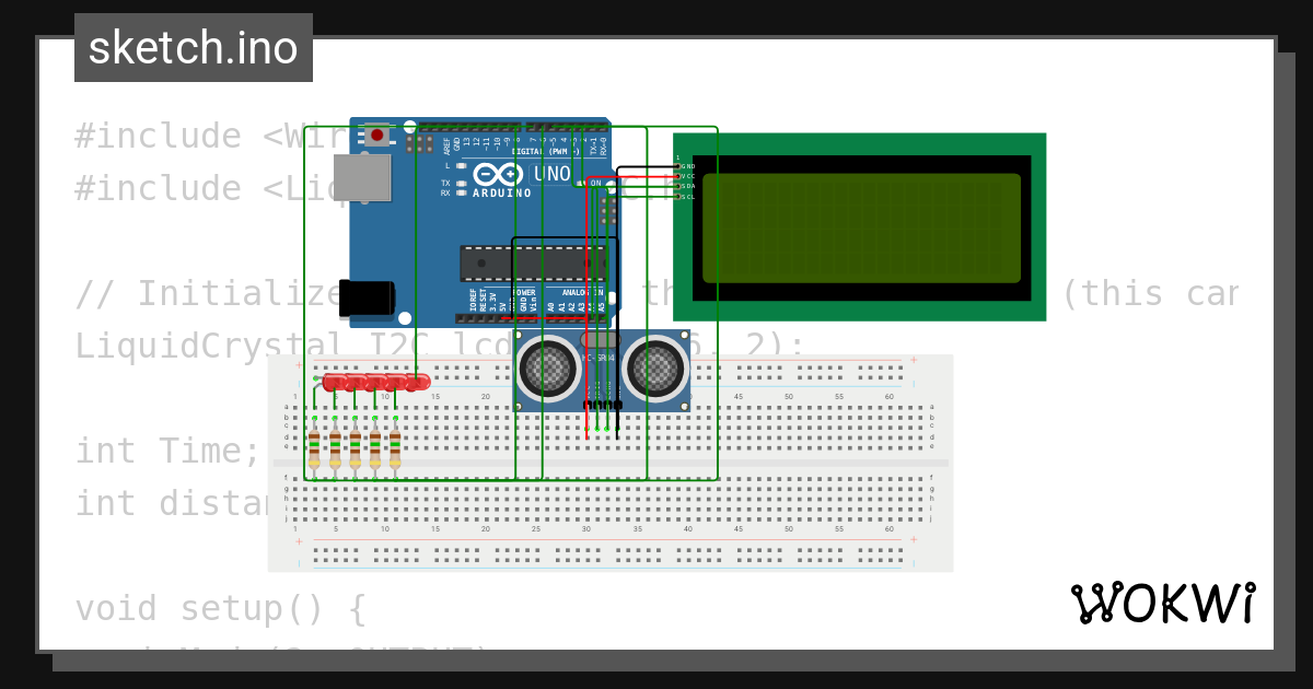 Distance Sensor Copy 16 Wokwi Esp32 Stm32 Arduino Simulator 9114