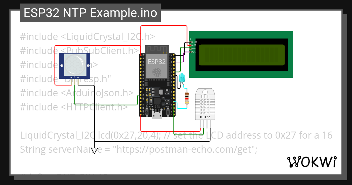esp32 sensor get http - Wokwi ESP32, STM32, Arduino Simulator
