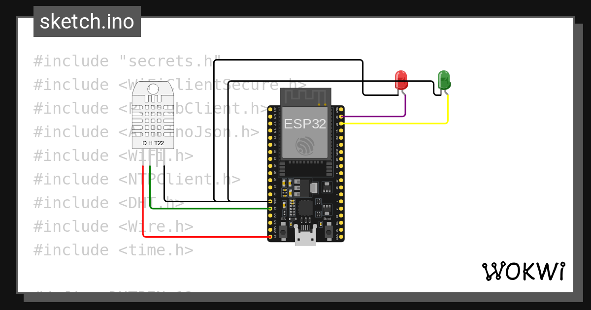 New Aws Iot Core Wokwi Esp32 Stm32 Arduino Simulator