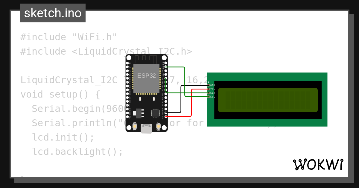 Project 291 Wokwi Esp32 Stm32 Arduino Simulator 7780