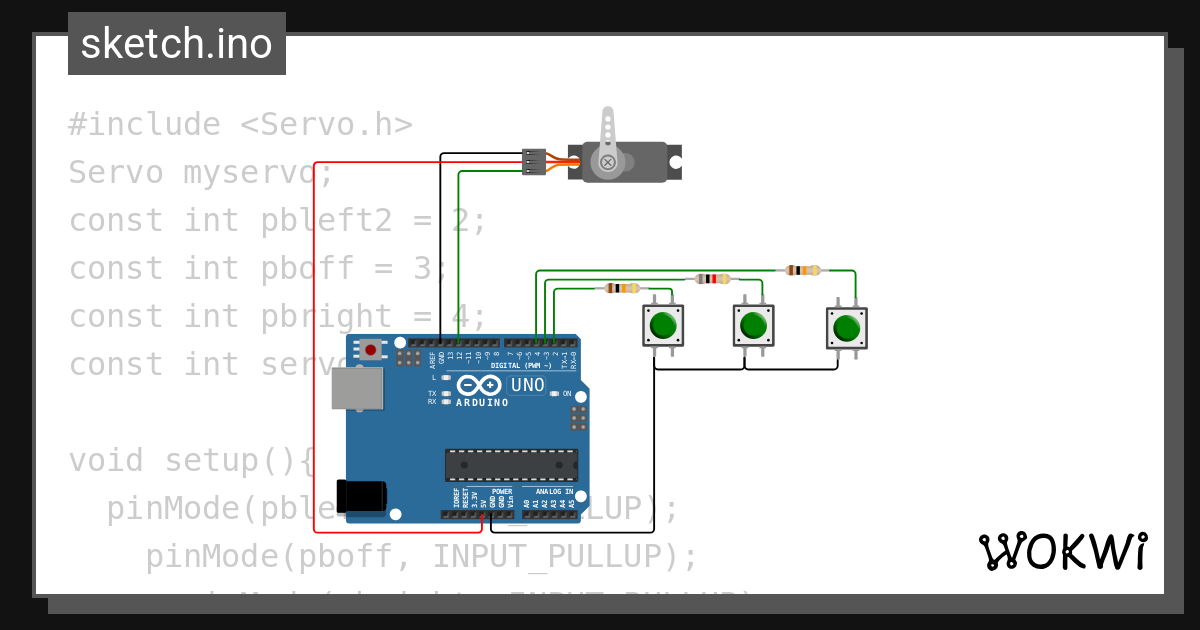 Servo Forward Reverse Wokwi Esp32 Stm32 Arduino Simulator 8824