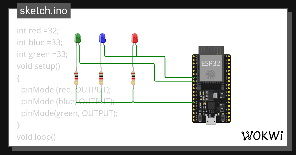 รพีภัทร์se25เลขที่31 Wokwi Esp32 Stm32 Arduino Simulator 4161