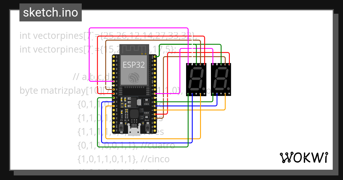 proyecto de display bueno - Wokwi ESP32, STM32, Arduino Simulator