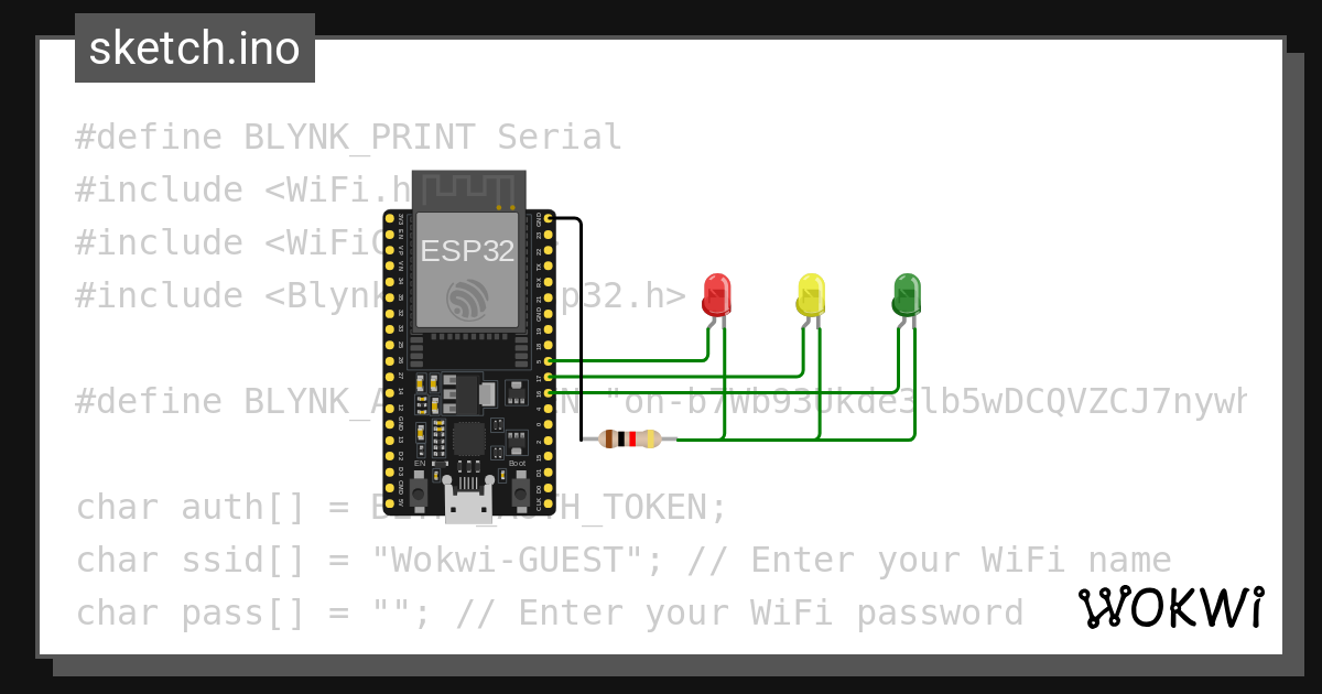 Kontrol 3 Led Blink Jarak Jauh Copy Wokwi Esp32 Stm32 Arduino Simulator 5918